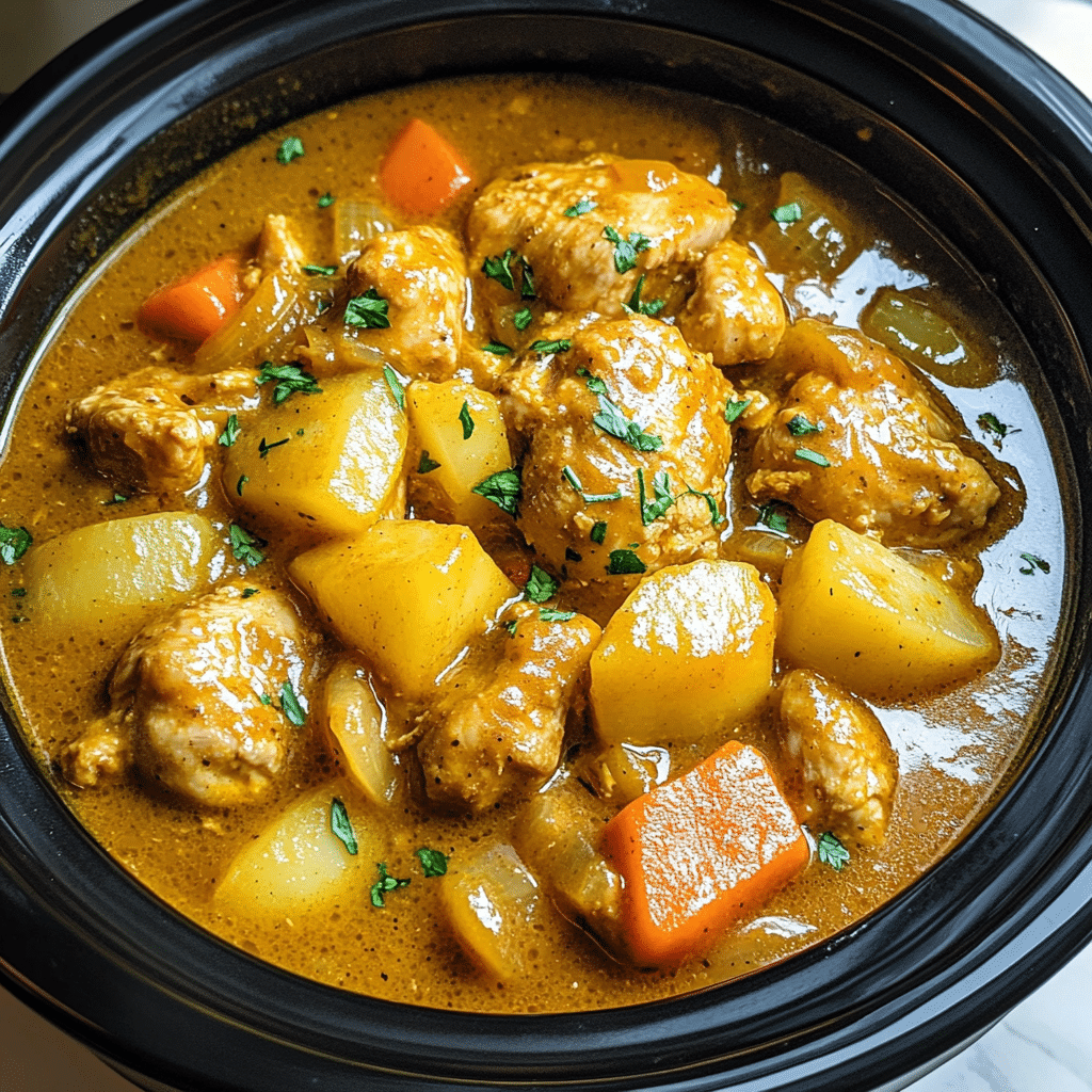 Crockpot Chinese Chicken Curry