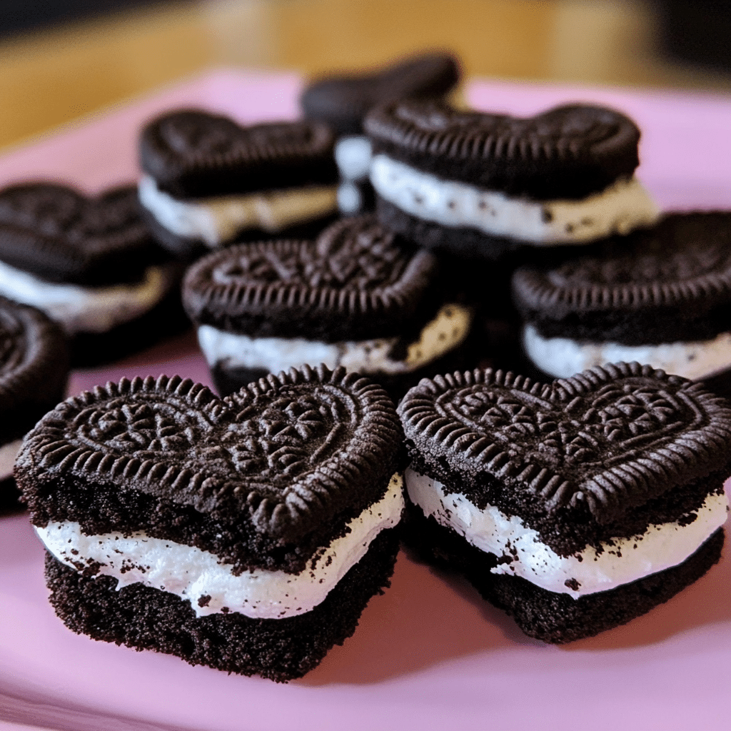 Easy Oreo Heart Bites
