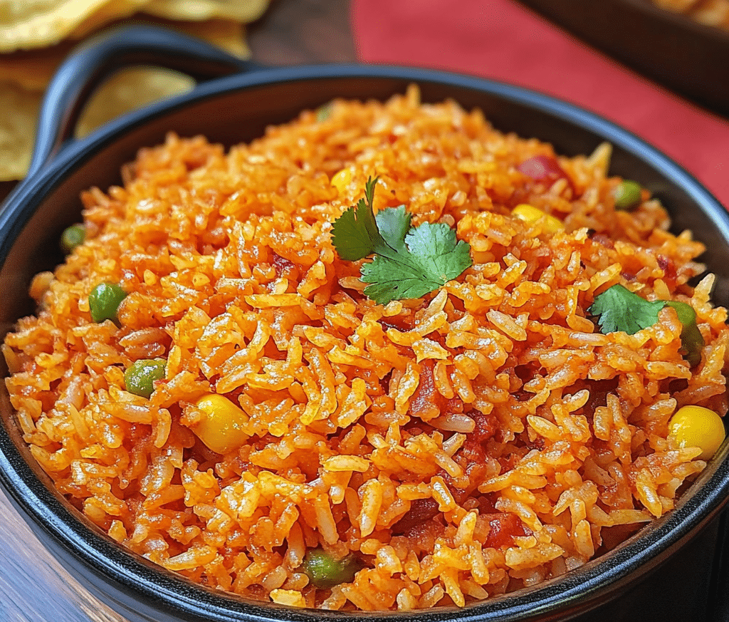 Restaurant-Style Mexican Red Rice - Easy Quick Tasty